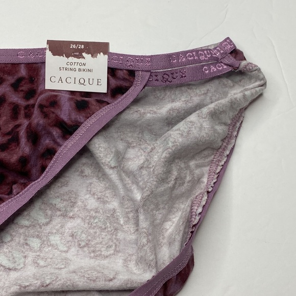 Lane Bryant | Intimates & Sleepwear | 2628 Purple Leopard Animal Print ...